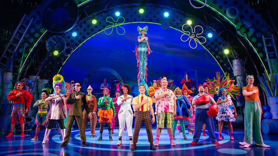 ‘SpongeBob Musical’ on stage is inspired silliness | onbostonstages